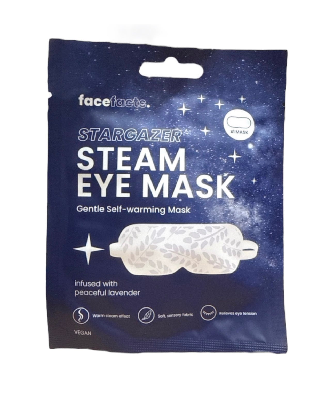 Face Facts Stargazer Gentle Self-warming Steam Eye Mask