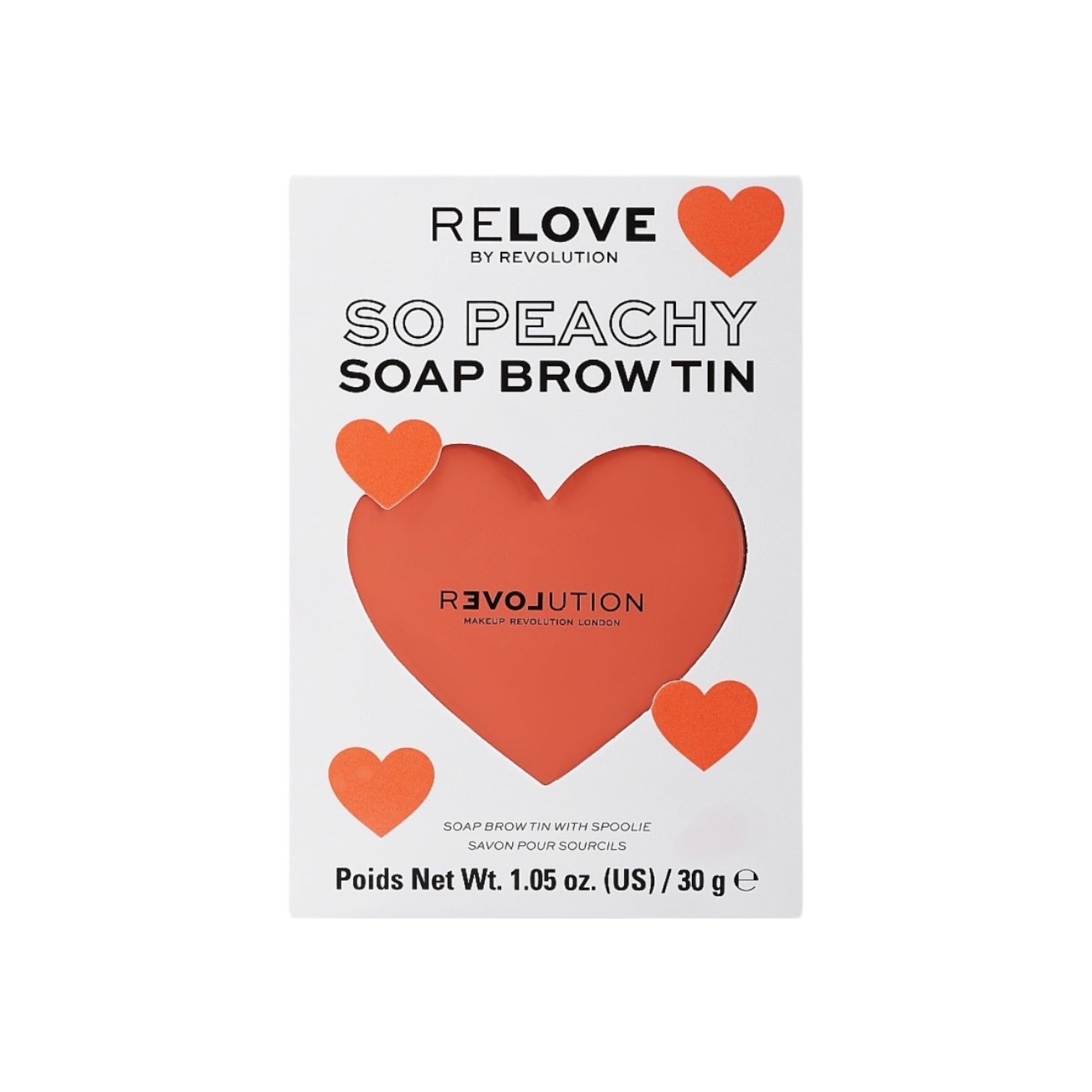 Relove by Revolution So Peachy Soap Brow Tin