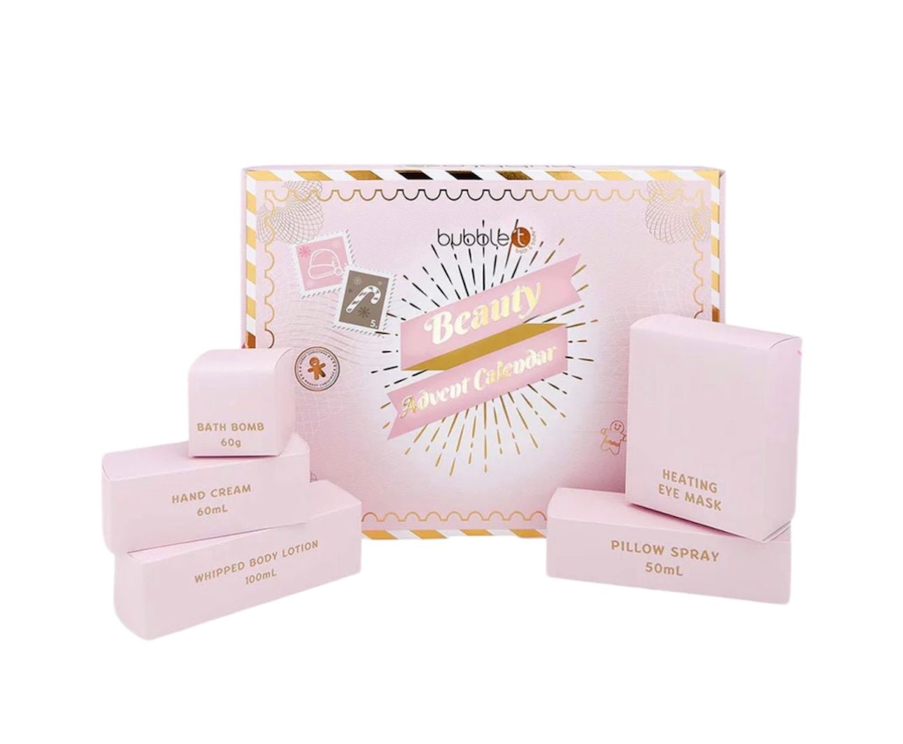 BUBBLE T BIG BEAUTY ADVENT CALENDAR (24 WINDOWS)